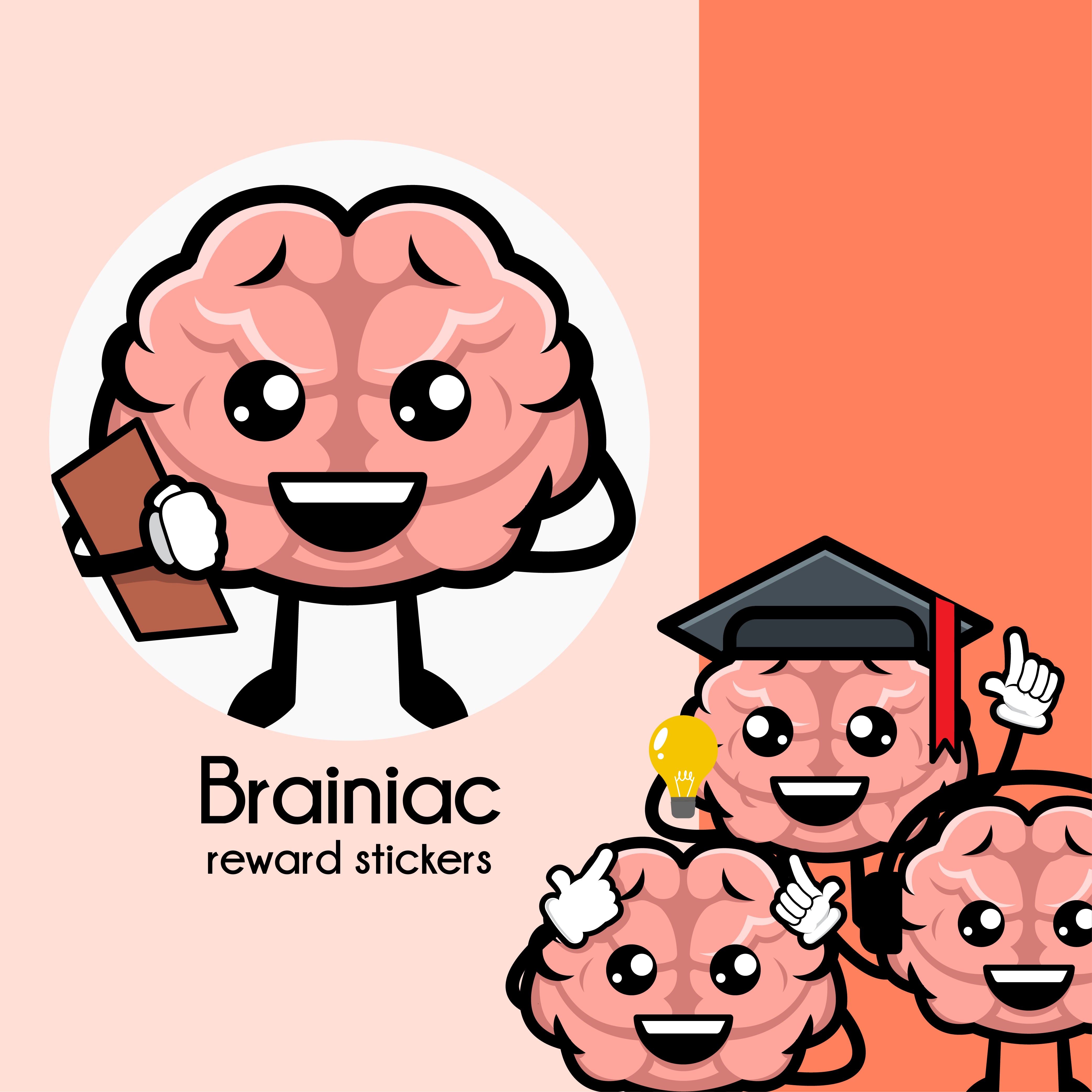 Rewarding Brainiac | Merit Stickers – StickyBoo Stickers - Rewards Kids ...