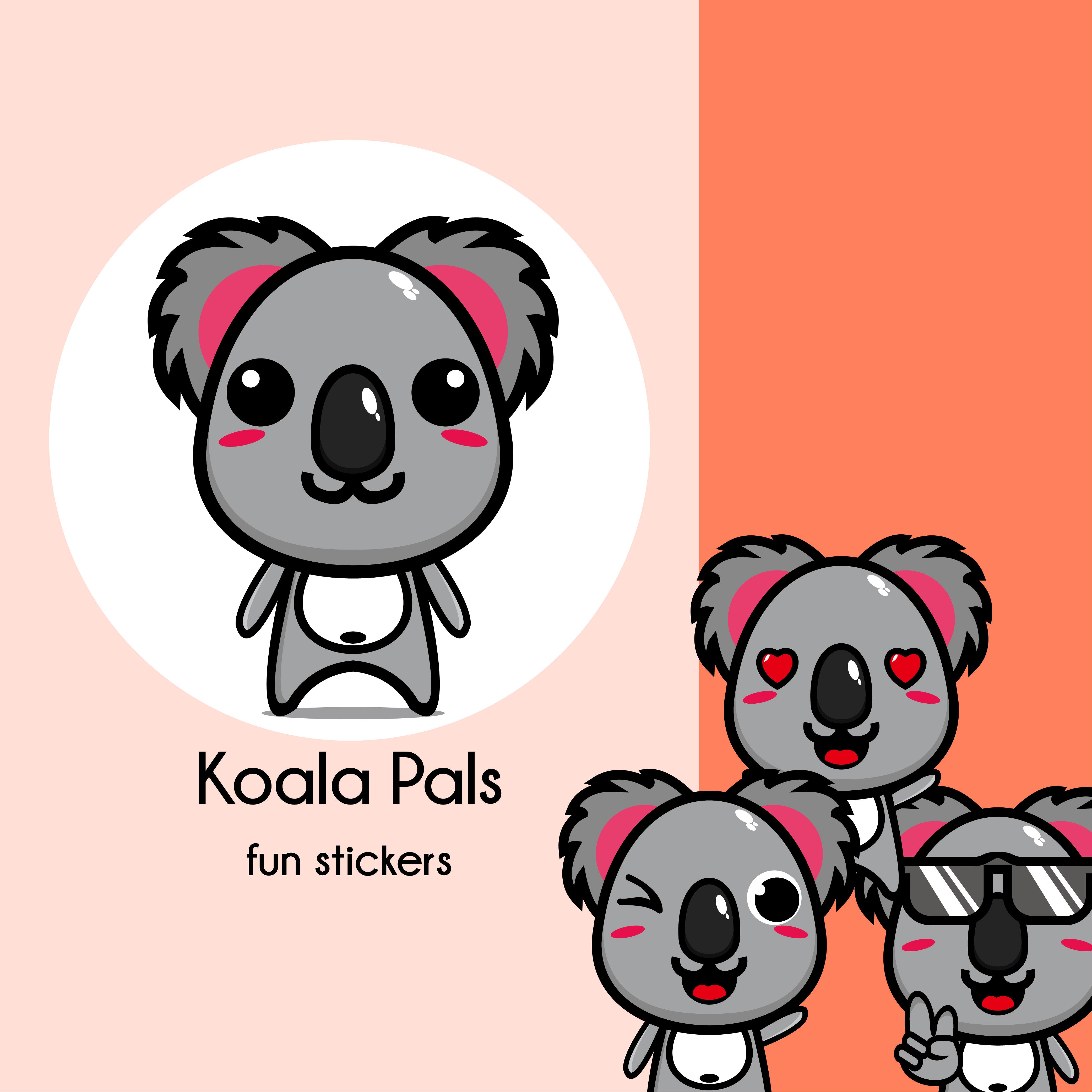 Koala Pals | Australian stickers – StickyBoo Stickers - Reward ...