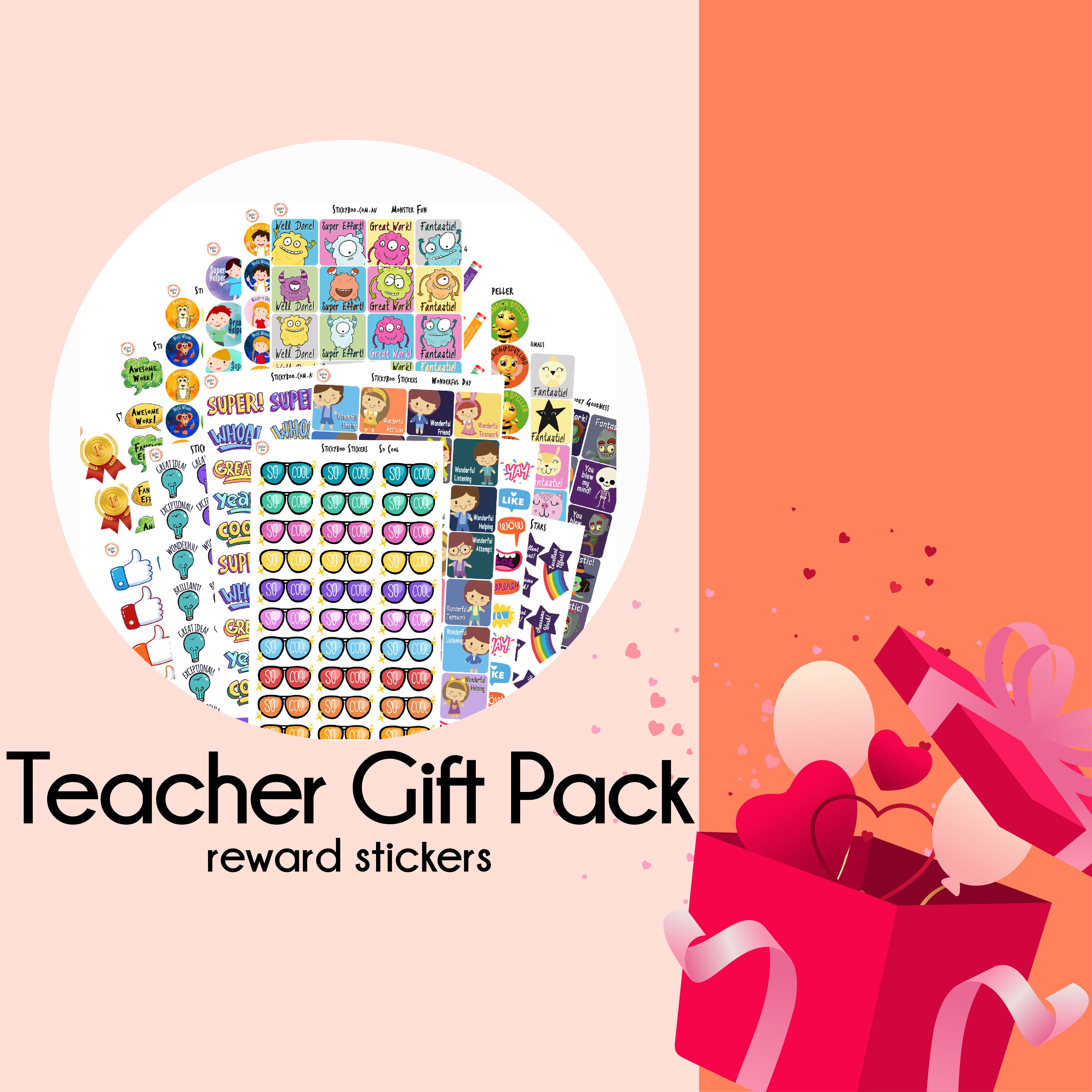 Teacher Gift | Teacher Stickers | Teacher Sticker Pack – StickyBoo ...