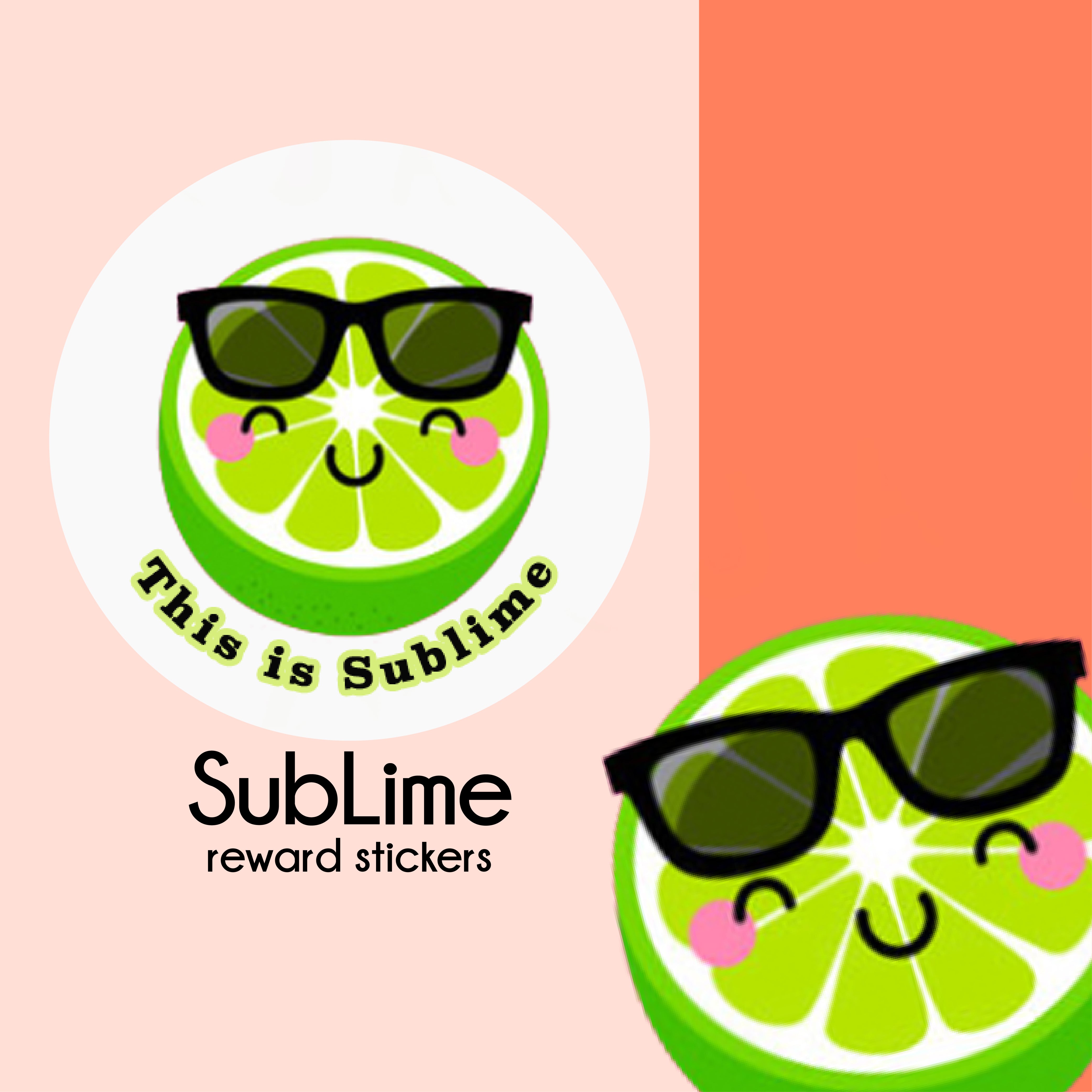 Sub-Lime | Pun Stickers | Fruit Stickers | Merit Stickers – StickyBoo ...